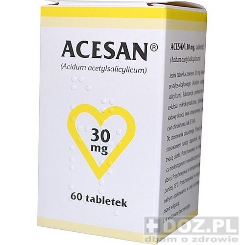 Acesan, tabletki, 30 mg, 60 szt.