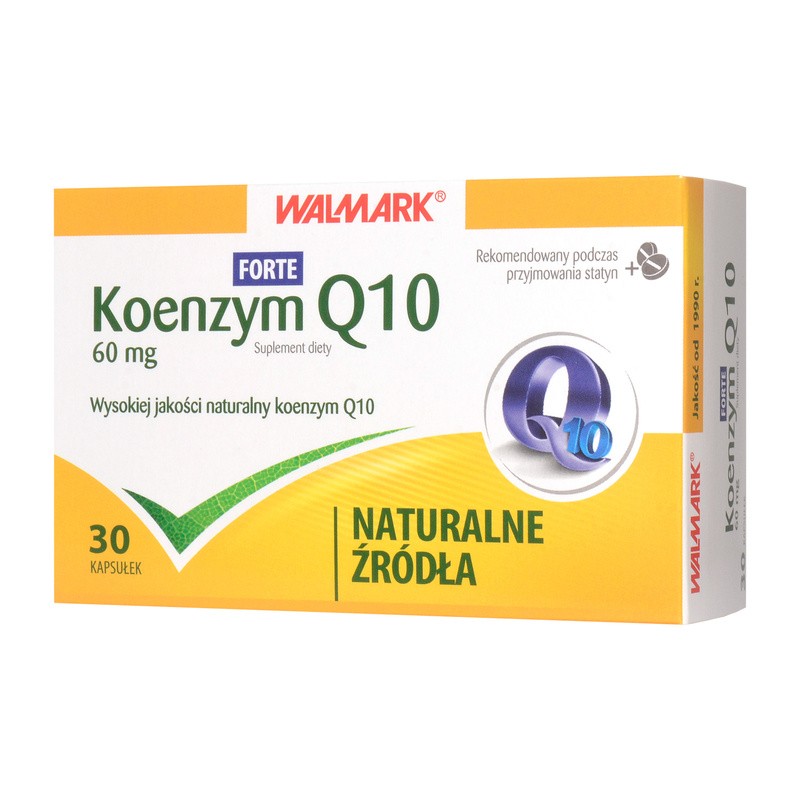 Koenzym Q10, 60 mg, kapsułki, 30 szt.