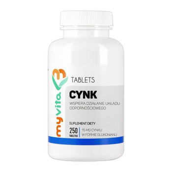 MyVita Cynk, tabletki, 250 szt.