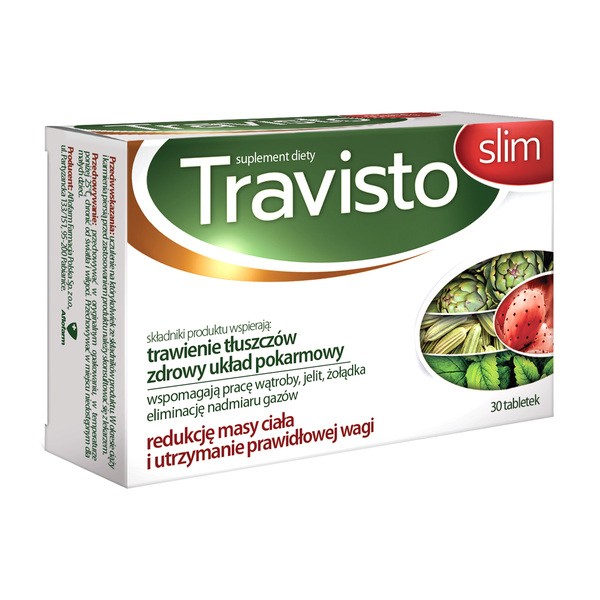 Travisto slim, tabletki powlekane, 30 szt.