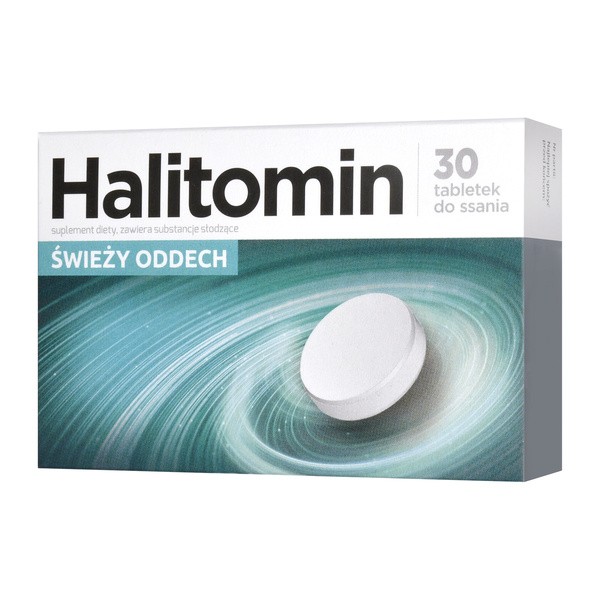 Halitomin, tabletki do ssania, 30 szt. - Portal DOZ.pl