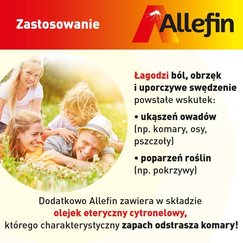 Allefin, (20 mg + 10 mg)/g, żel, 30 g