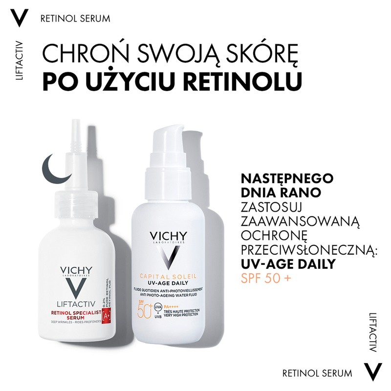 Vichy Liftactiv Retinol Specialist, serum redukujące zmarszczki, na noc ...