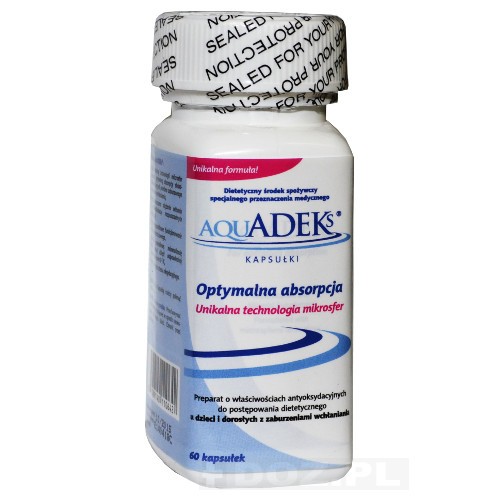 Aquadeks, kapsułki, 60 szt.
