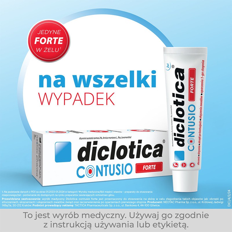 Diclotica Contusio Forte, żel, 75 g