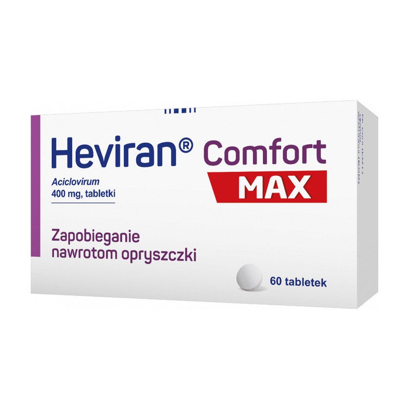 Heviran Comfort MAX, 400 mg, tabletki, 60 szt.