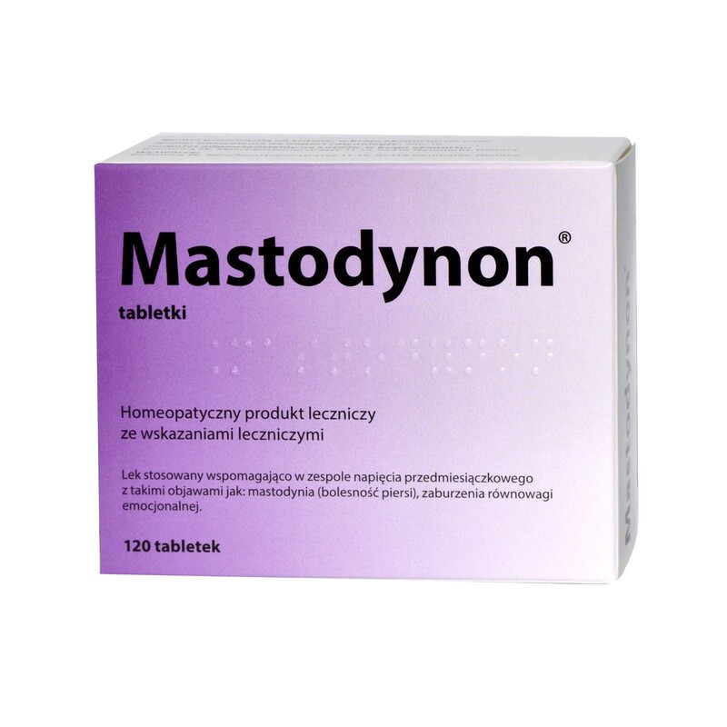 Mastodynon, tabletki, 120 szt. (import równoległy, InPharm)