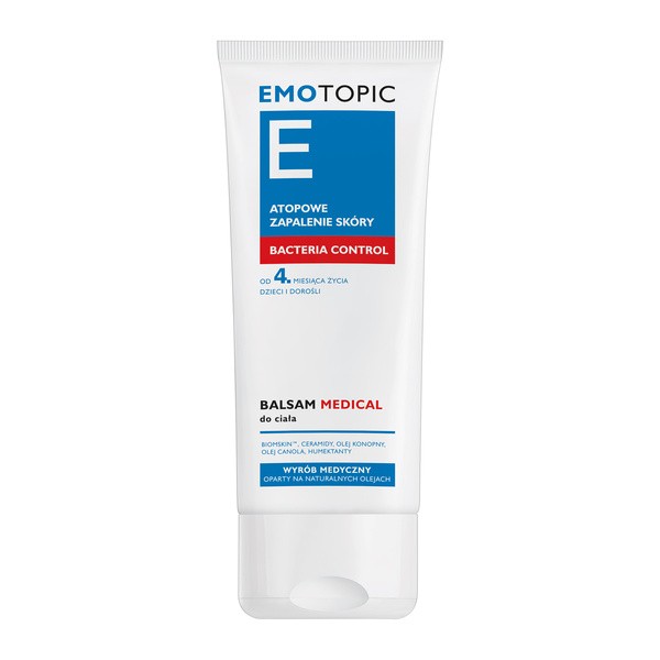 Emotopic Bacteria Control, balsam do ciała Medical, 200 ml