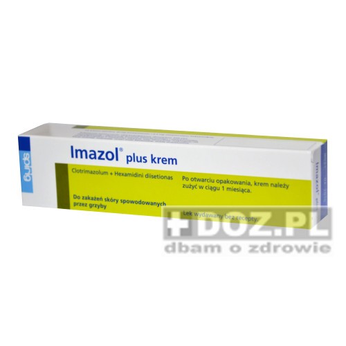 Imazol plus, (10 mg+2,5 mg)/g, krem, 30 g, tuba
