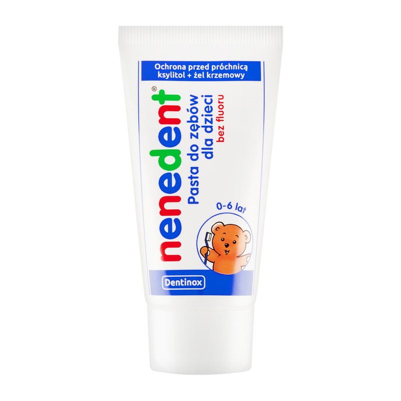 Nenedent, pasta do zębów dla dzieci bez fluoru, 50 ml