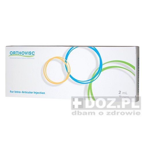 Orthovisc, 15 mg/ml, 1 ampułko-strzykawka, 2 ml