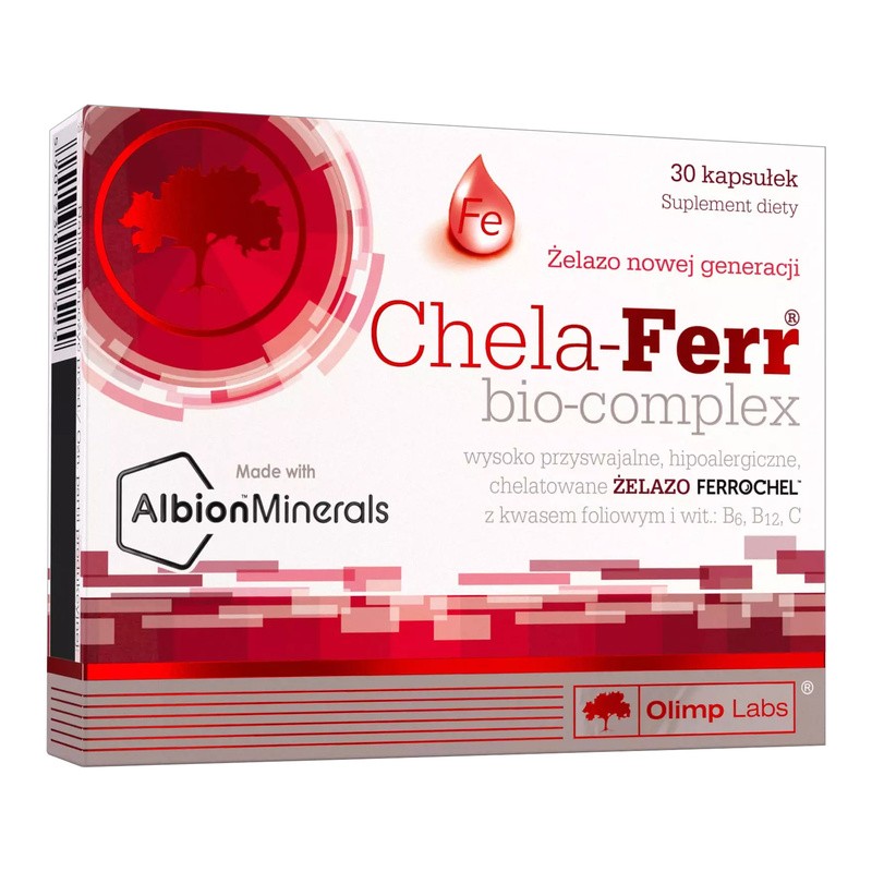 Olimp Chela-Ferr Bio-Complex, kapsułki, 30 szt.