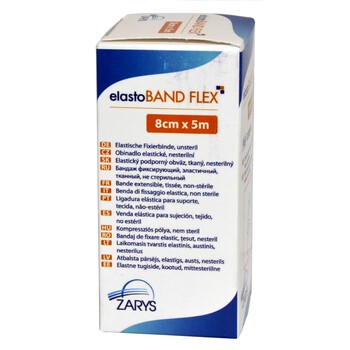 Elastoband Flex, opaska elastyczna, 5 m x 8 cm, 1 szt.