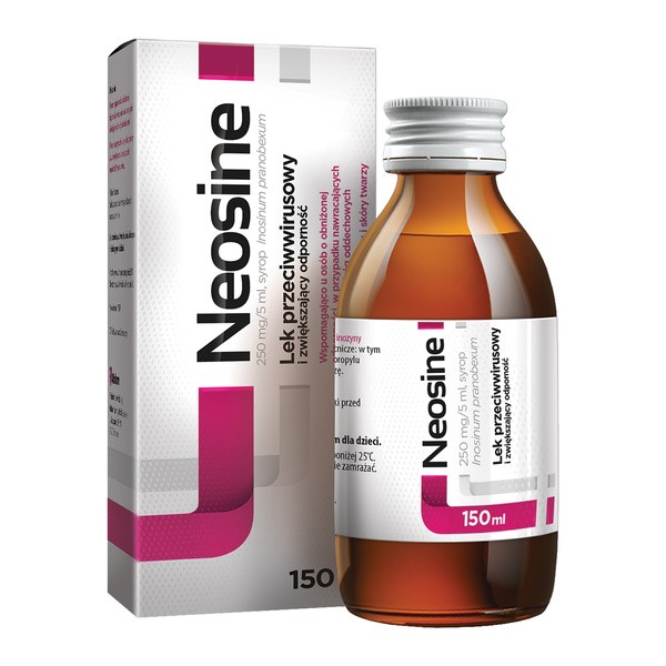 Neosine, 250 mg/5 ml, syrop, 150 ml