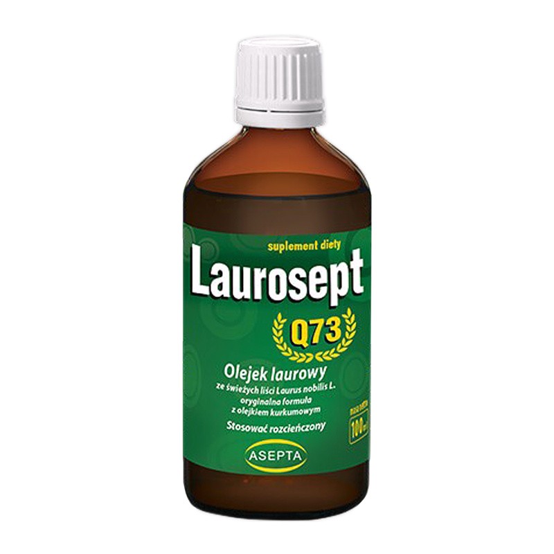 Asepta Laurosept Q73, olejek w kroplach, 100 ml