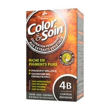 Color&Soin, farba do włosów, brąz kasztan (4B), 135 ml - Portal Dbam o ...