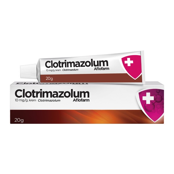 Clotrimazolum Aflofarm, 10 mg/g, krem, 20 g