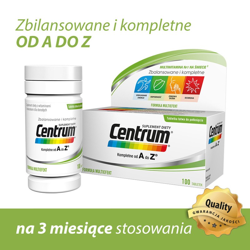 Centrum kompletne od A do Z, tabletki, 100 szt.