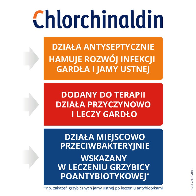 Chlorchinaldin VP, 2 mg, tabletki do ssania, 40 szt. - Portal DOZ.pl