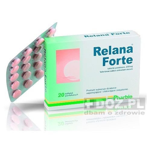Relana forte, tabletki, 200 mg, 20 szt.