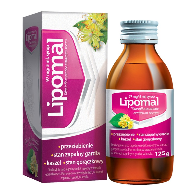 Lipomal, 97 mg/5 ml, syrop, 125 g