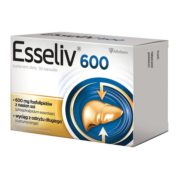 Esseliv 600, kapsułki, 50 szt.