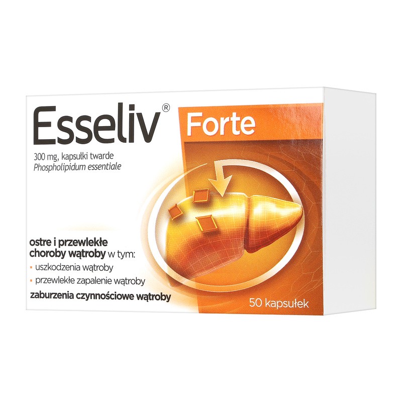 Esseliv forte, 300 mg, kapsułki twarde, 50 szt