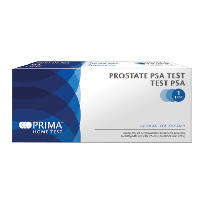 Prima Home Test, Prostate PSA, test wykrywający podwyższony poziom ...