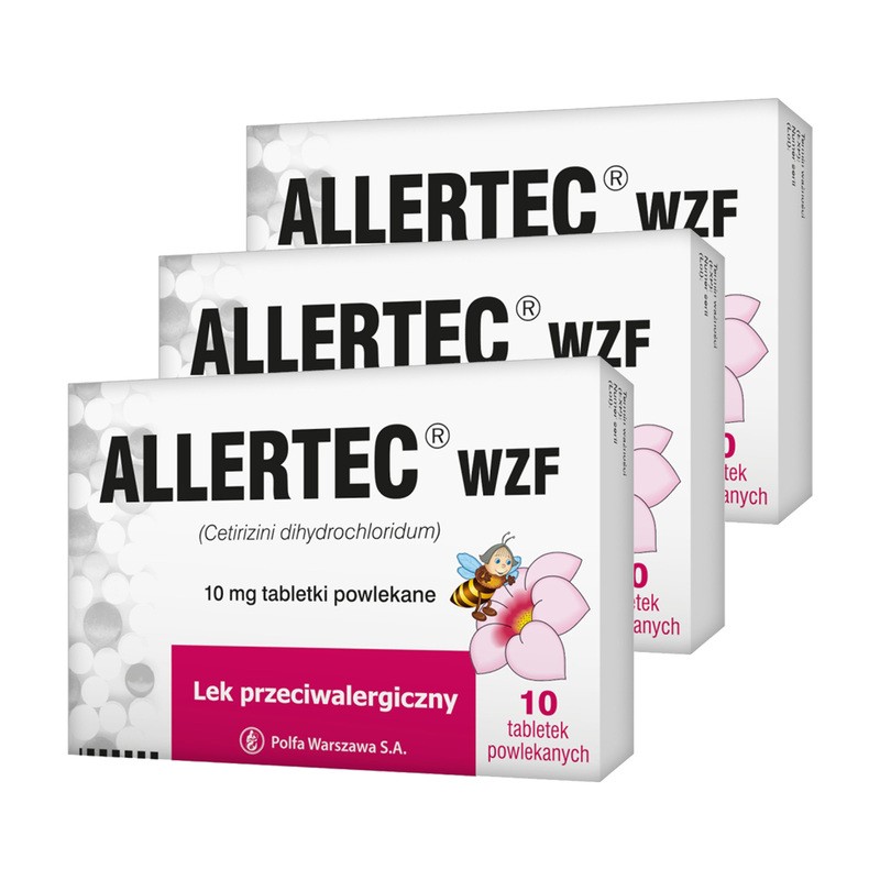 Zestaw 3x Allertec WZF 10 tabl.