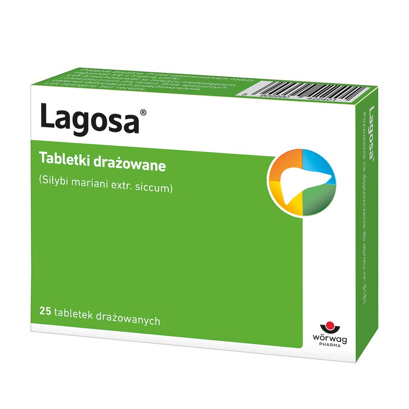 Lagosa, 150 mg, tabletki drażowane, 25 szt.