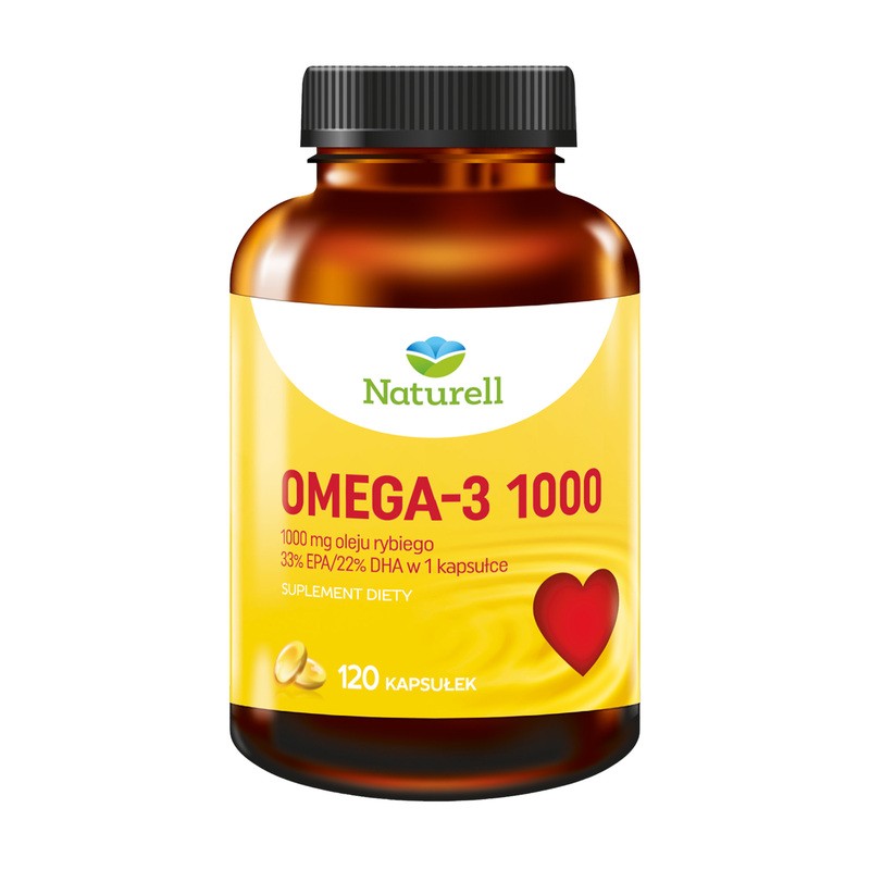 Naturell Omega-3 1000, kapsułki, 120 szt.