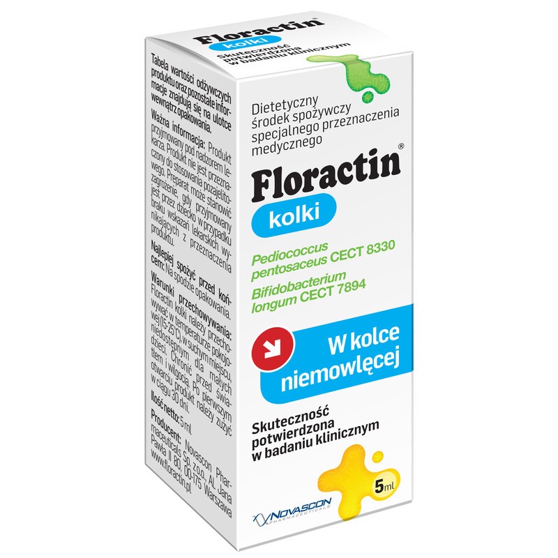 Floractin kolki, krople doustne, 5 ml