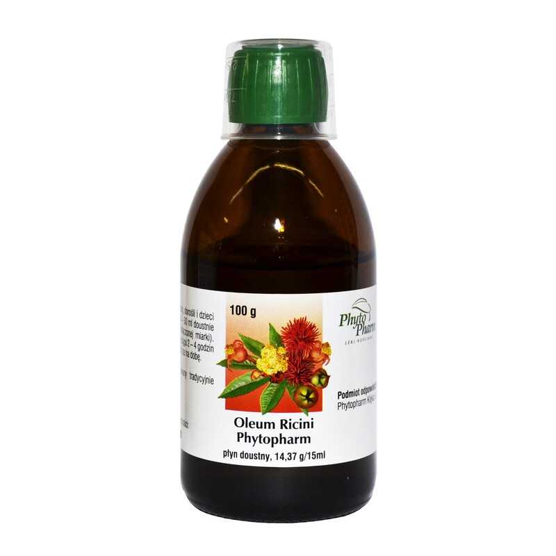 Oleum Ricini PhytoPharm, płyn doustny, 100 g