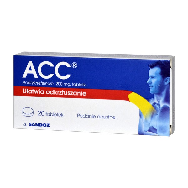 ACC, 200 mg, tabletki, 20 szt.