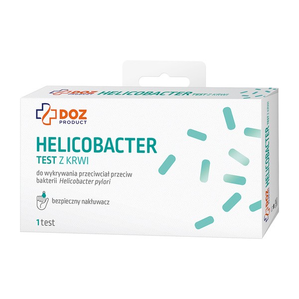 DOZ PRODUCT Helicobacter, test z krwi, 1 szt.
