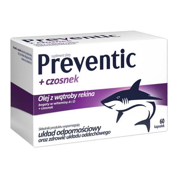 Preventic + czosnek, kapsułki, 60 szt.