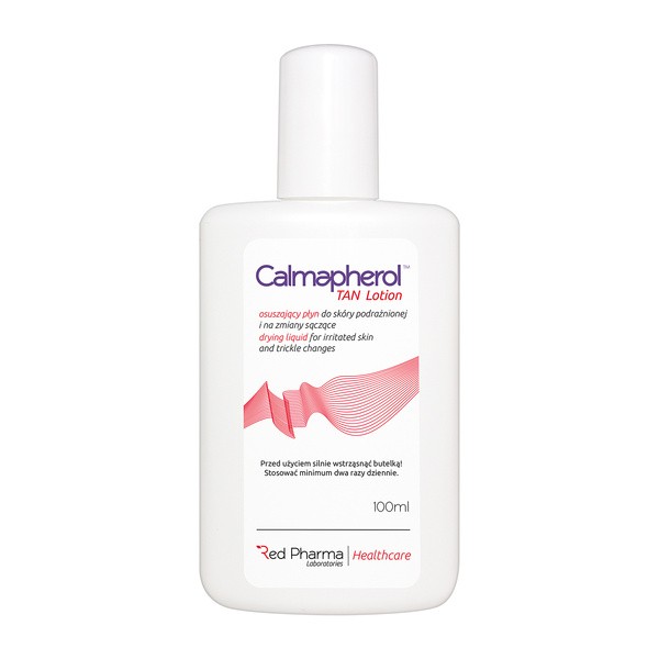 Calmapherol TAN Lotion, osuszający płyn do skóry podrażnionej, 100 ml