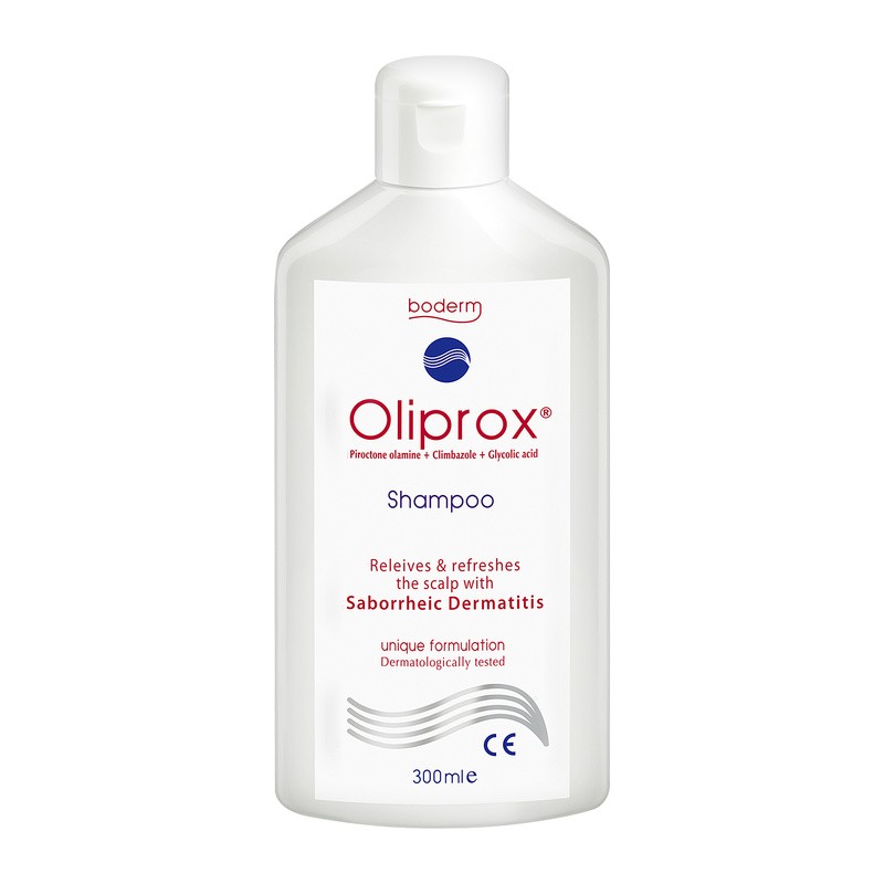 Oliprox, szampon oczyszczający w łojotokowym zapaleniu skóry, 300 ml
