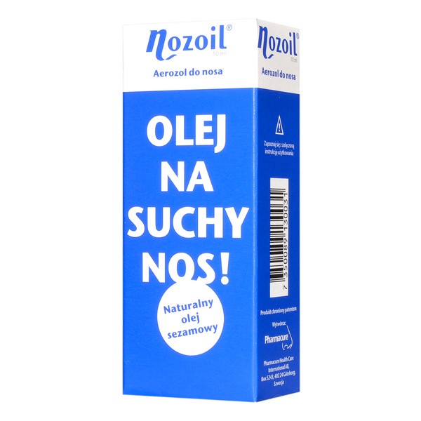 Nozoil, aerozol do nosa, 10 ml