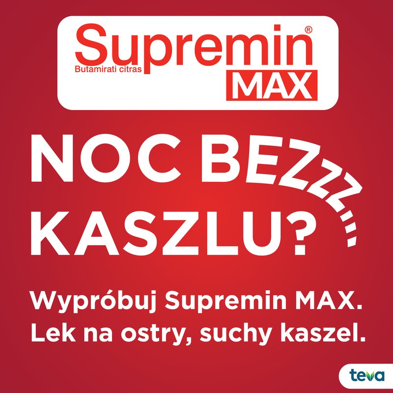 Supremin MAX, 1,5 mg/ml, syrop, 150 ml