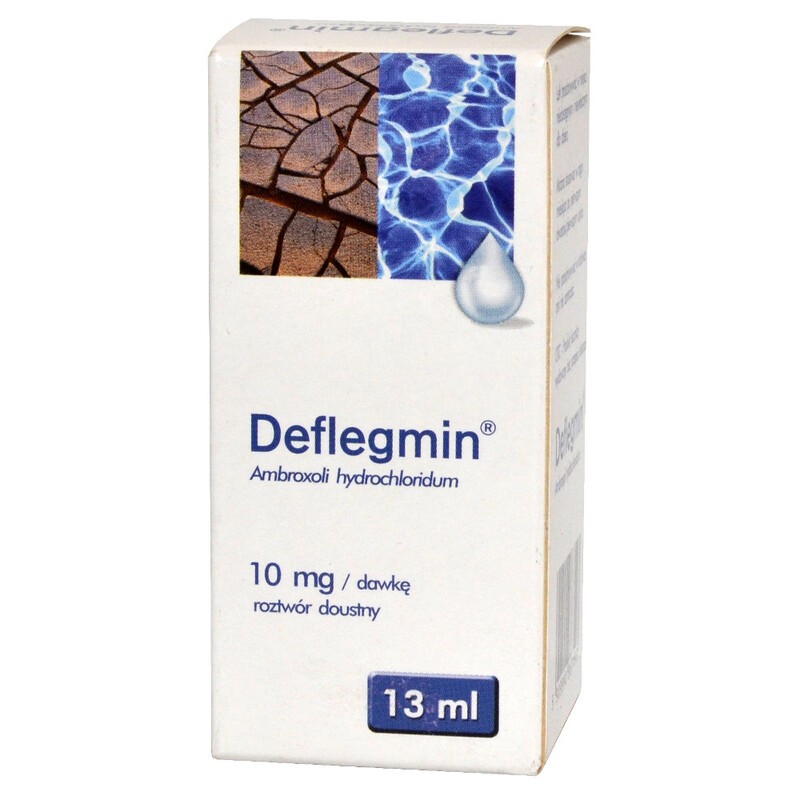Deflegmin, 10 mg/dawkę, roztwór doustny,13 ml (butelka z pompką dozującą)