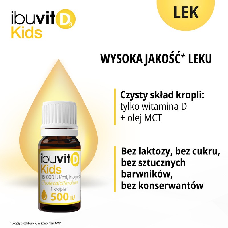 Ibuvit D3, 15000 IU/ml, krople doustne, 10 ml