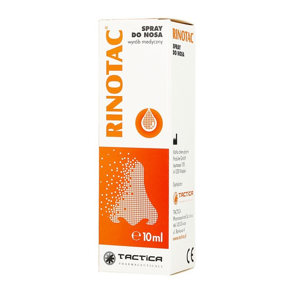 Rinotac, spray do nosa, 10 ml - Portal DOZ.pl