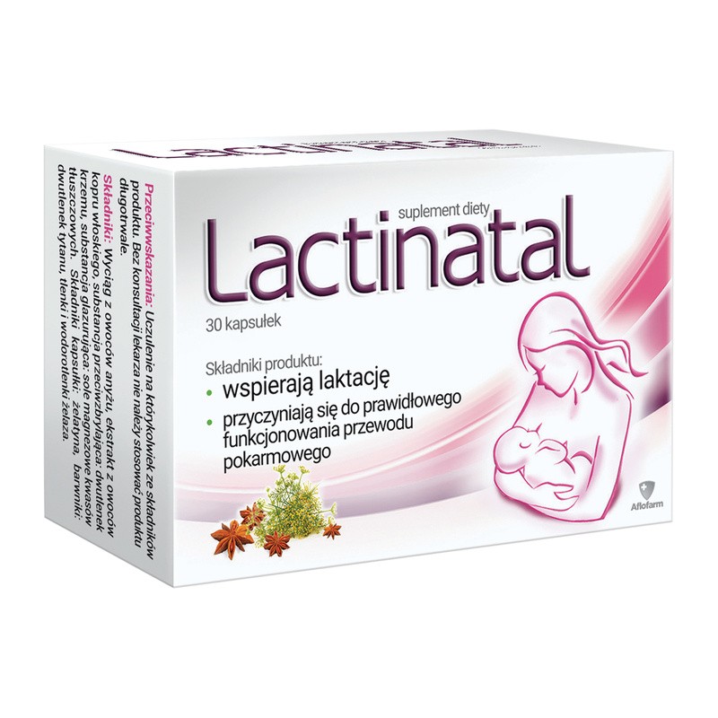 Lactinatal, kapsułki, 30 szt.