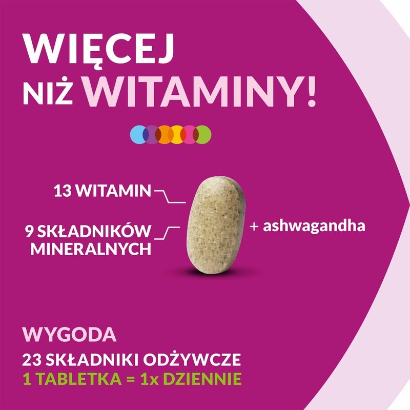 Vigor multiwitamina ONA zestaw witamin i minerałów z ashwagandhą ...