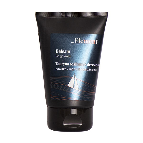 _Element Men, balsam po goleniu, tauryna roślinna+drzewo tara, 125 ml