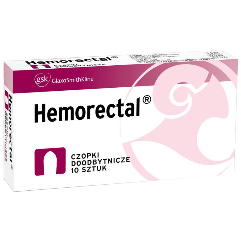 Hemorectal, czopki, 10 szt.