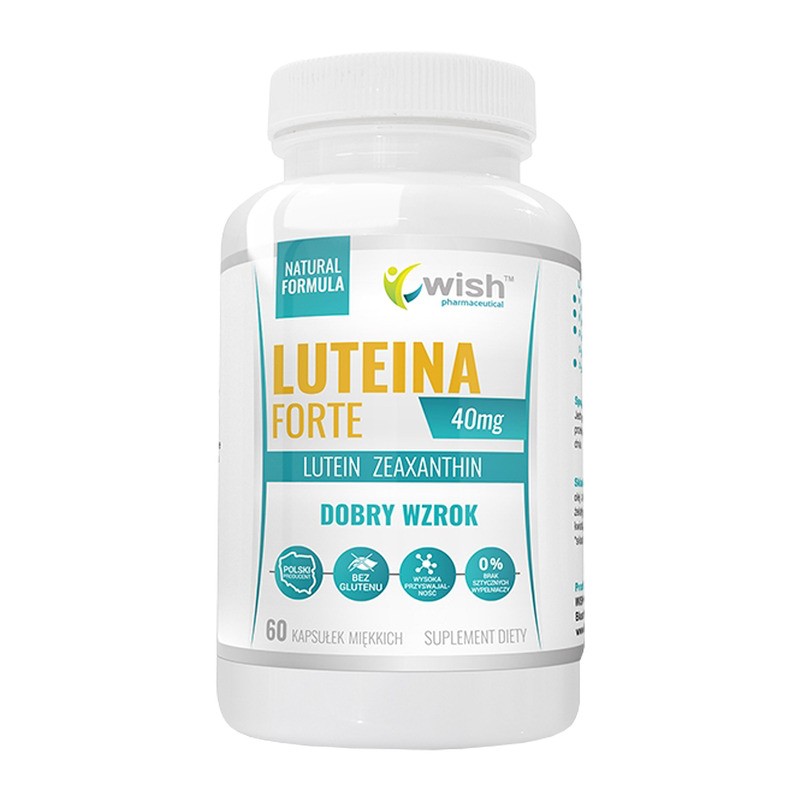 Wish Luteina Forte 40 mg, kapsułki, 60 szt.