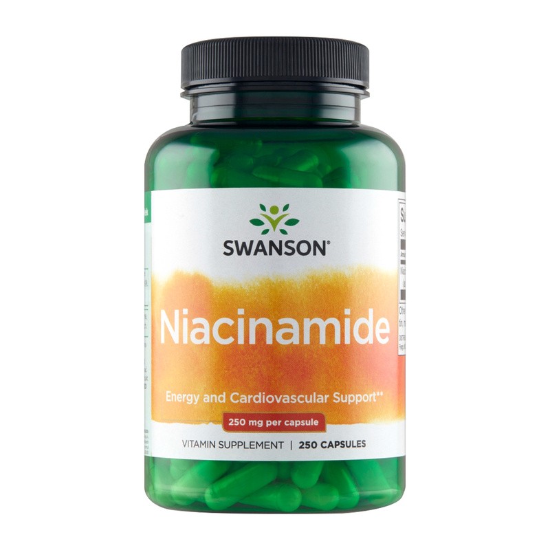 Niacyna, 250 mg, kapsułki, 250 szt.