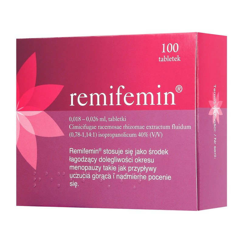 Remifemin, tabletki, 100 szt.